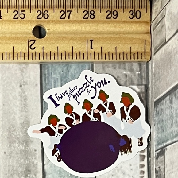 Office | 110 Willy Wonka Waterproof Vinyl Sticker Decal | Poshmark